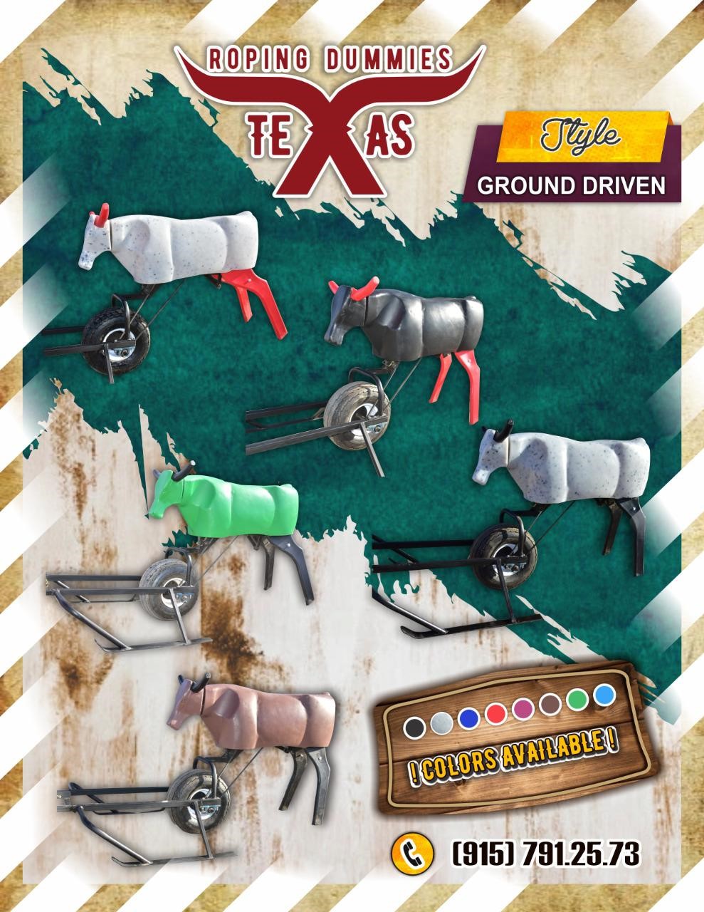 Roping Dummies Texas